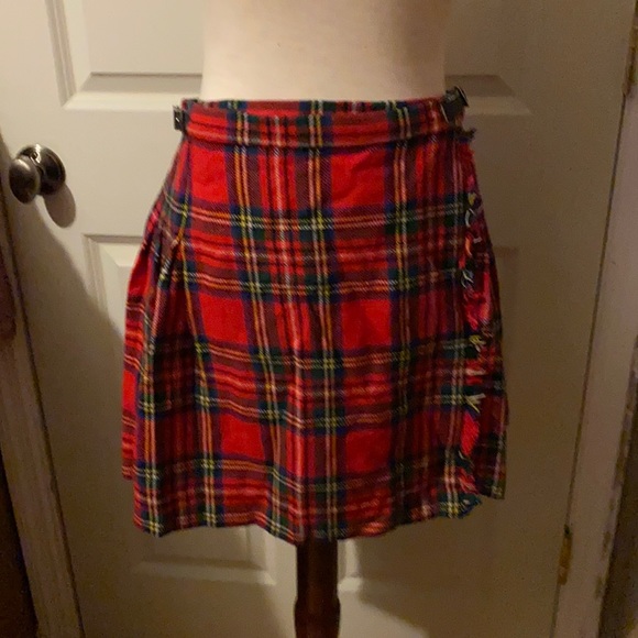 laird portch | Skirts | Vintage Tartan Mini Kilt | Poshmark